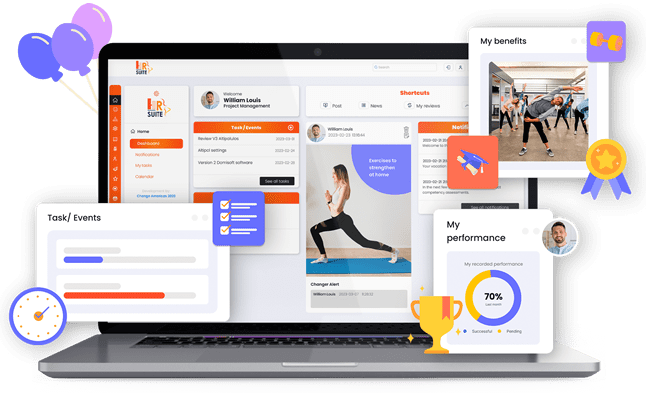 HR Suite Management Software, An Easy Human Resource Processes For Your ...